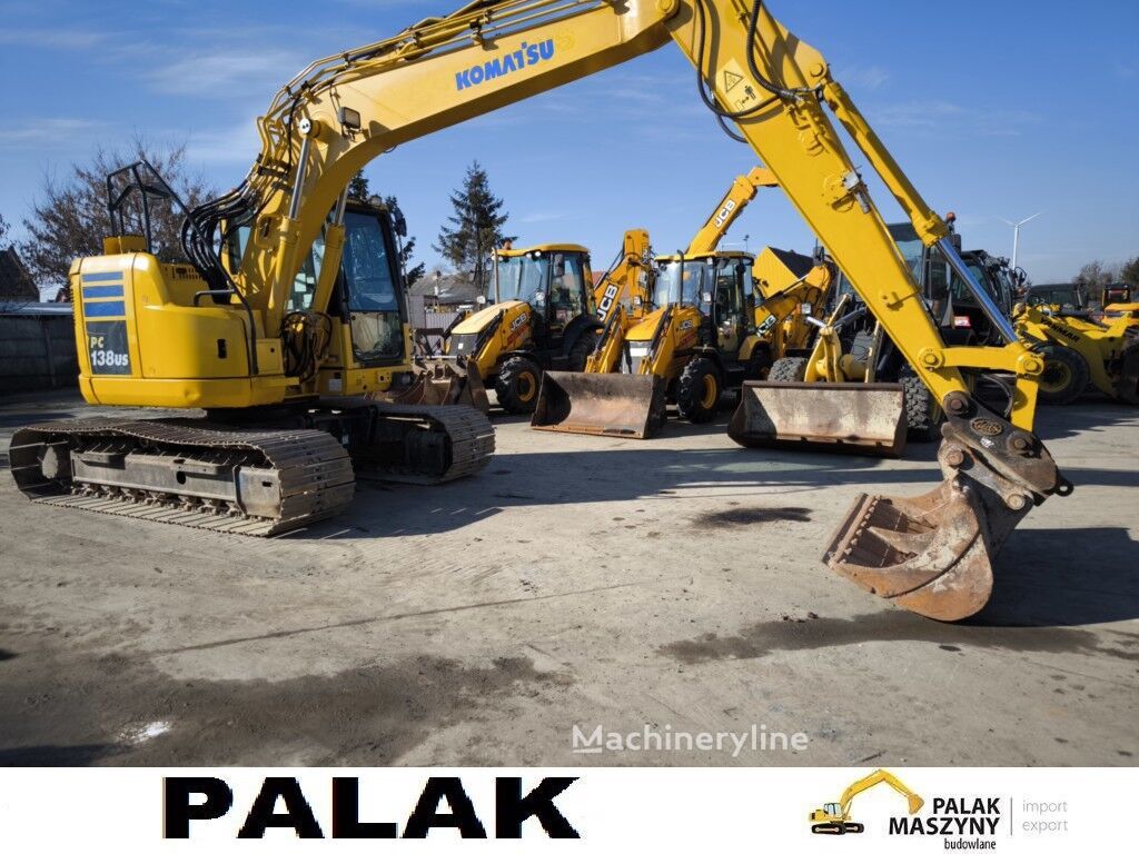 Komatsu Koparka gąsienicowa PC 138 US , 2015 rok bager guseničar