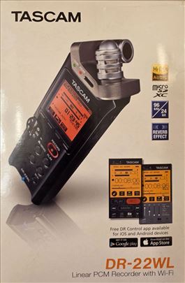 Tascam DR-22WL - prenosivi ručni snimač - Wi-Fi