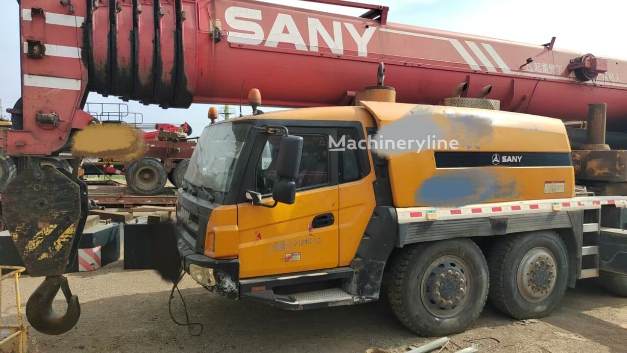 Sany 130ton， 2 auxiliary arms, Mercedes engine, 38-ton counterweight. autodizalica