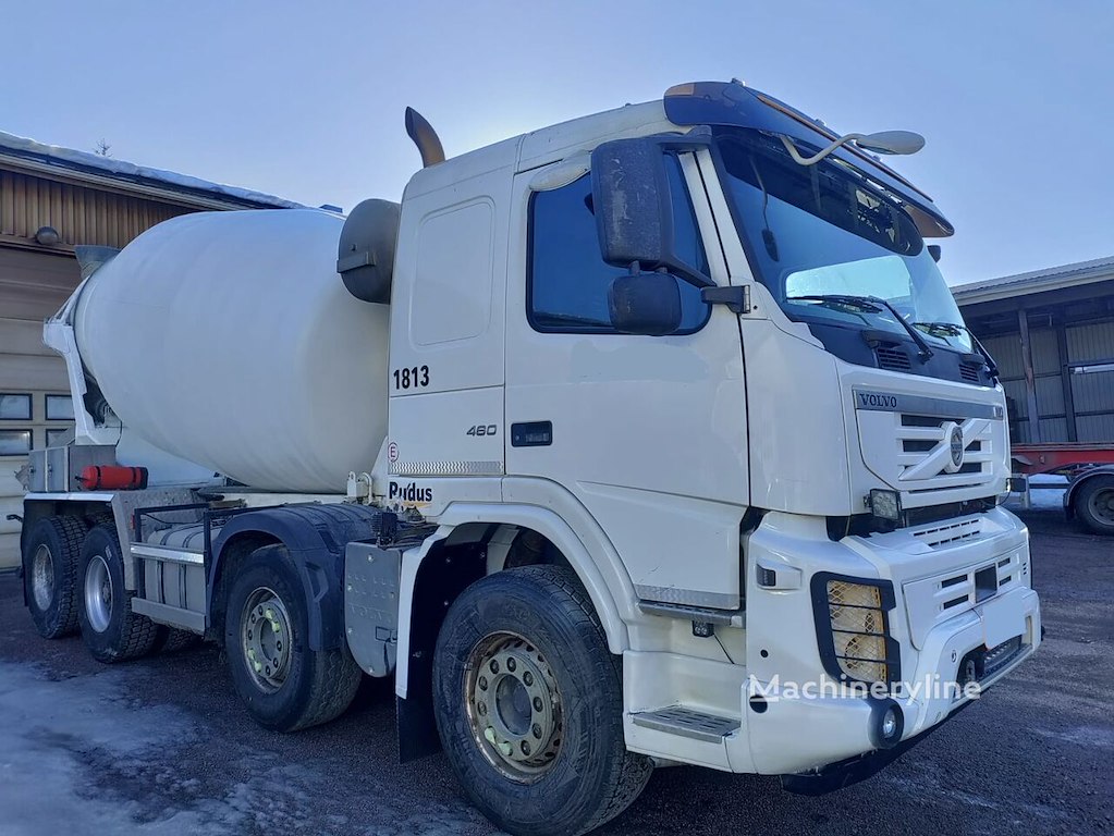 Volvo FMX 460 8x4 Full steel kamion s mešalicom za beton