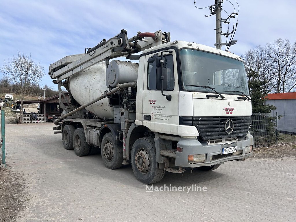 Cifa na šasiji Mercedes-Benz Actros 3235 pumpa za beton