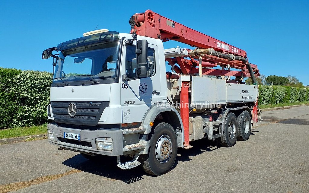 Mercedes-Benz Axor 2633 pumpa za beton