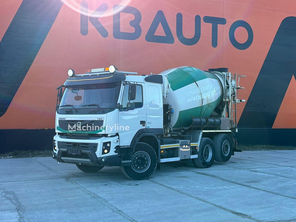 Volvo FMX 460 6x2*4 IMI 7 m3 + CHUTE MSM 9m kamion s mešalicom za beton