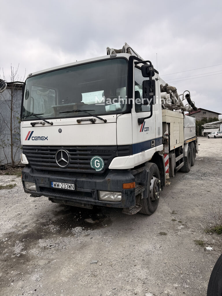 Putzmeister BSF 31.16H na šasiji Mercedes-Benz Actros pumpa za beton