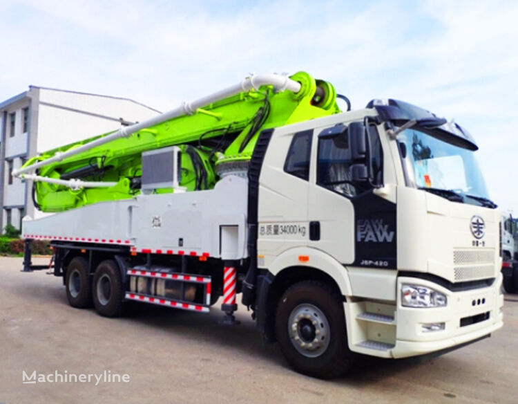 Nova FAW Faw 6x4 52m concrete pump truck for sale in Zambia pumpa za beton