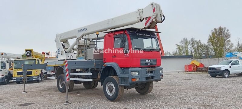 MAN 18.285 LK Cela TJ320 - 4x4, 32,8 m, 280 kg auto dizalica s korpom