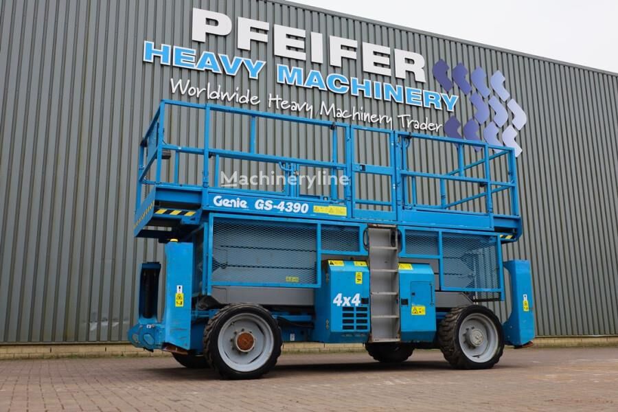 Genie GS4390 Diesel, 4x4 Drive, 15m Working Height, 680k makazasta platforma
