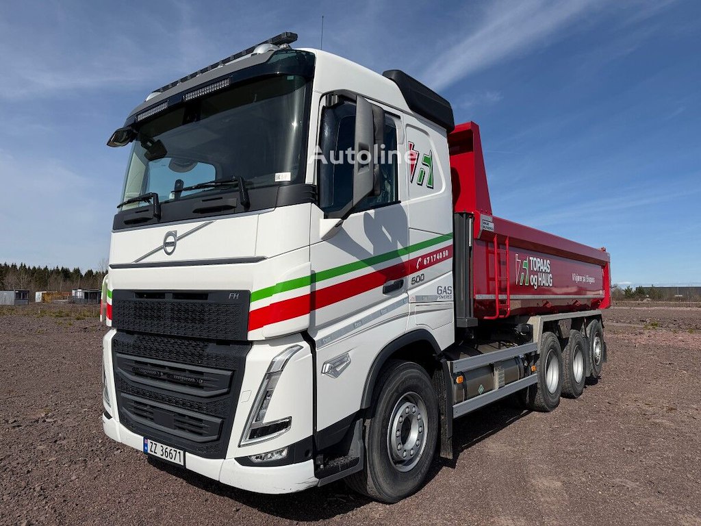Prodaje se Volvo FH 8x4 Tippbil 510 hk – 2024 – Gass – Meget pen – Klar for lever kiper na aukciji