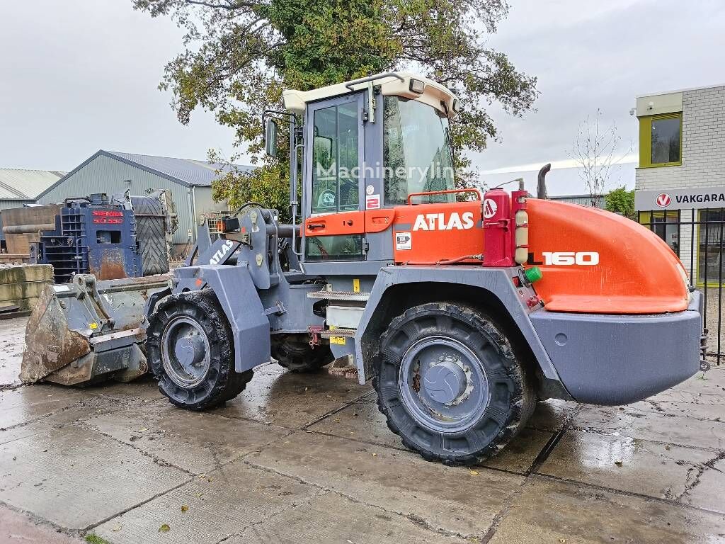 Atlas L160 terex tl160 shovel lwiellader loader ce 4x4 prednji utovarivač