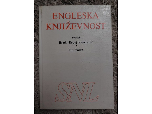 Engleska knjizevnost- Breda Kogoj/ Ivo  Vidan