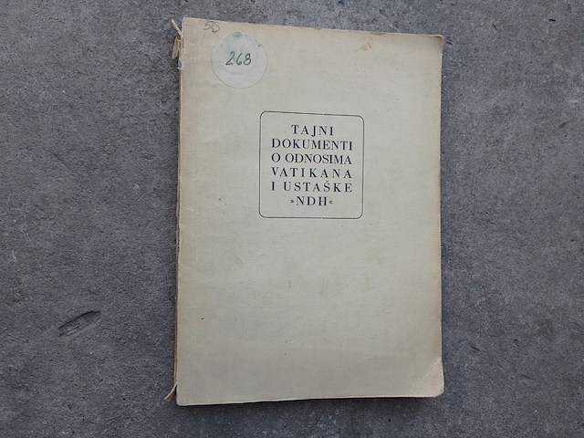 Tajni dokumenti o odnosima Vatikana i ustaške NDH