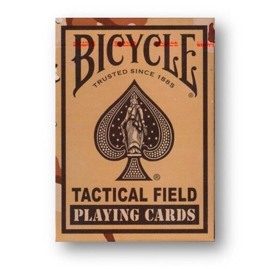 Bicycle tactical field brown karte, 0165-02