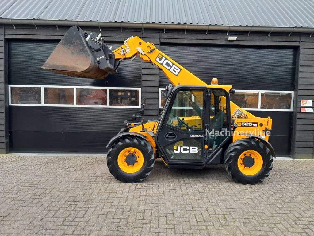 JCB 525-60 AG Agri Plus verreiker met bak teleskopski utovarivač