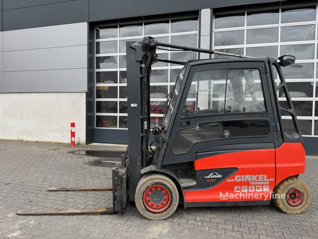 Linde E 50/600 HL električni viljuškar
