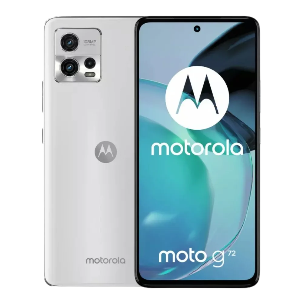 Motorola G72 8/128GB, Bela (Mineral White)