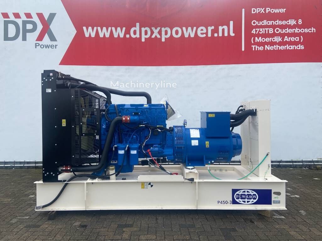 Novi FG Wilson P450-3 - 450 kVA Open Genset - DPX-16018-O diesel generator