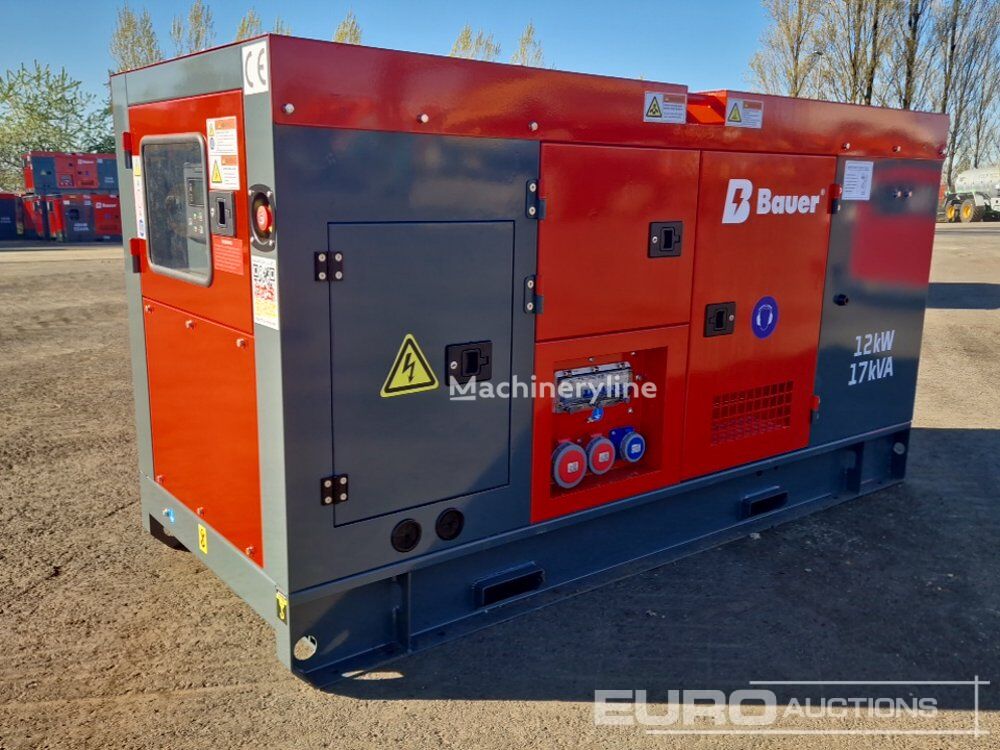 Prodaje se Bauer GFS-12KW diesel generator na aukciji