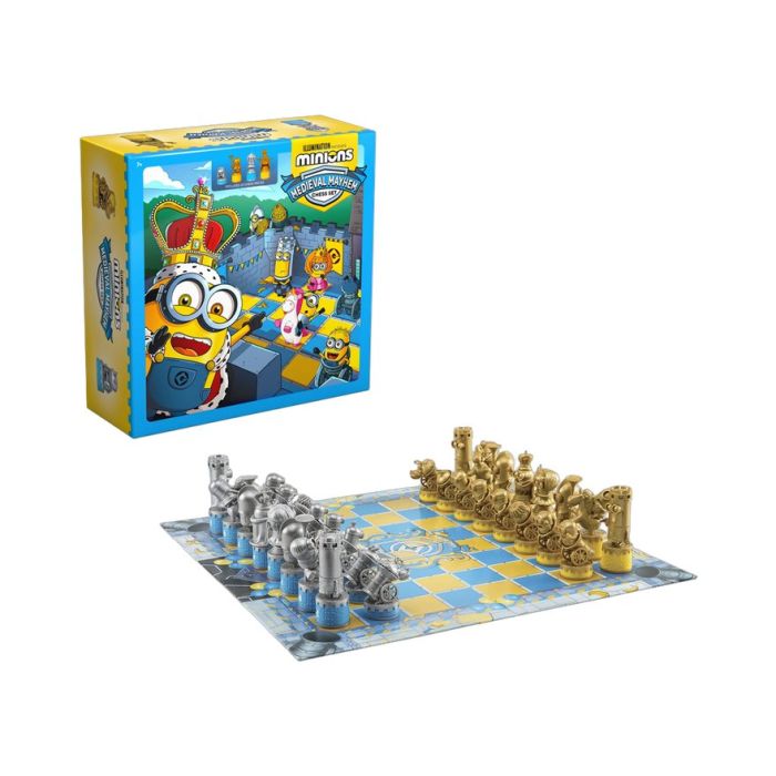 Šahovski set Noble Collection Minions Medieval Chess Set
