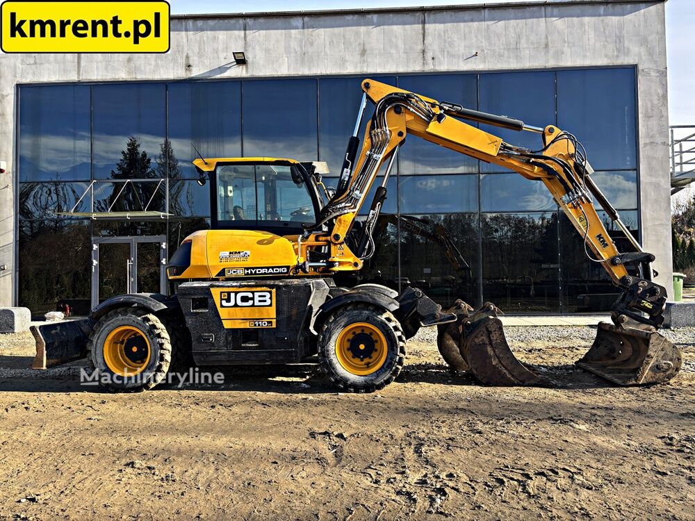 JCB HD110WT 4F KOPARKA KOŁOWA HYDRADIG POWERTILLT 2018R. |LIEBHERR 3 bager točkaš