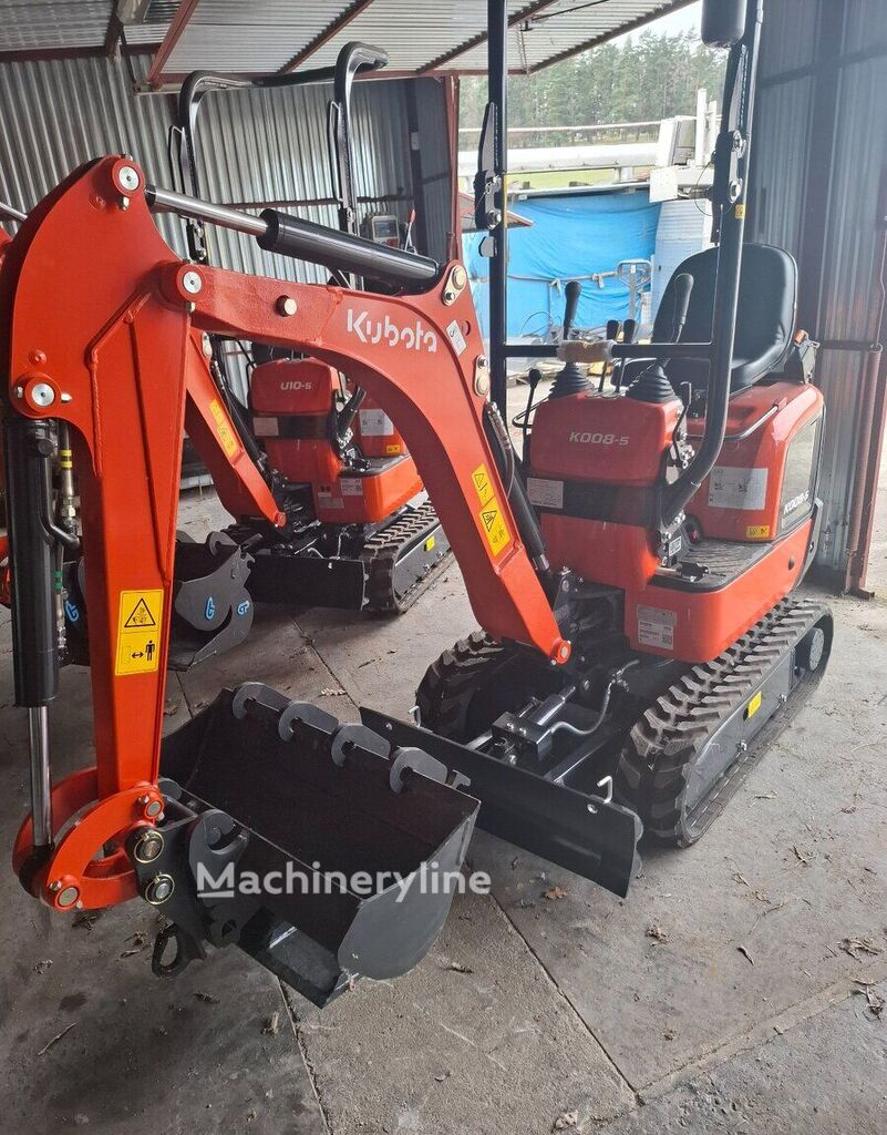 Kubota KX 008 - 5 mini bager