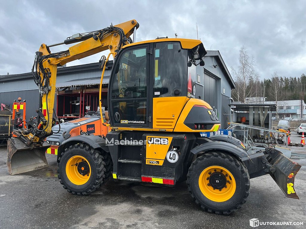 Prodaje se JCB Hydradig 110W, well-equipped, year 2017, Jyväskylä bager točkaš na aukciji