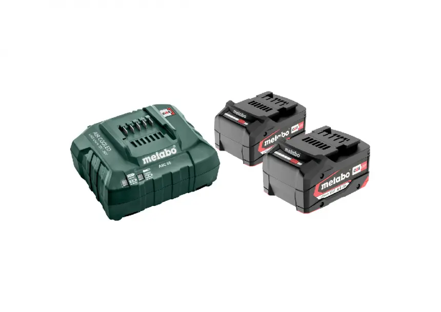 Metabo Basic Set 18V/2x40Ah LiPower+punjac ASC55 685050000