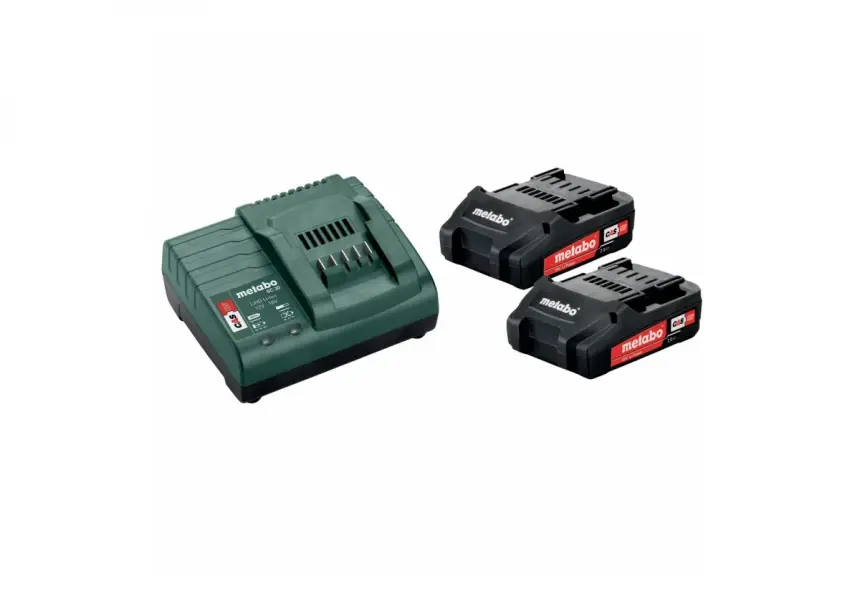 Metabo Basic Set 18V/2x20Ah LiPower+punjac ASC 55 685161000