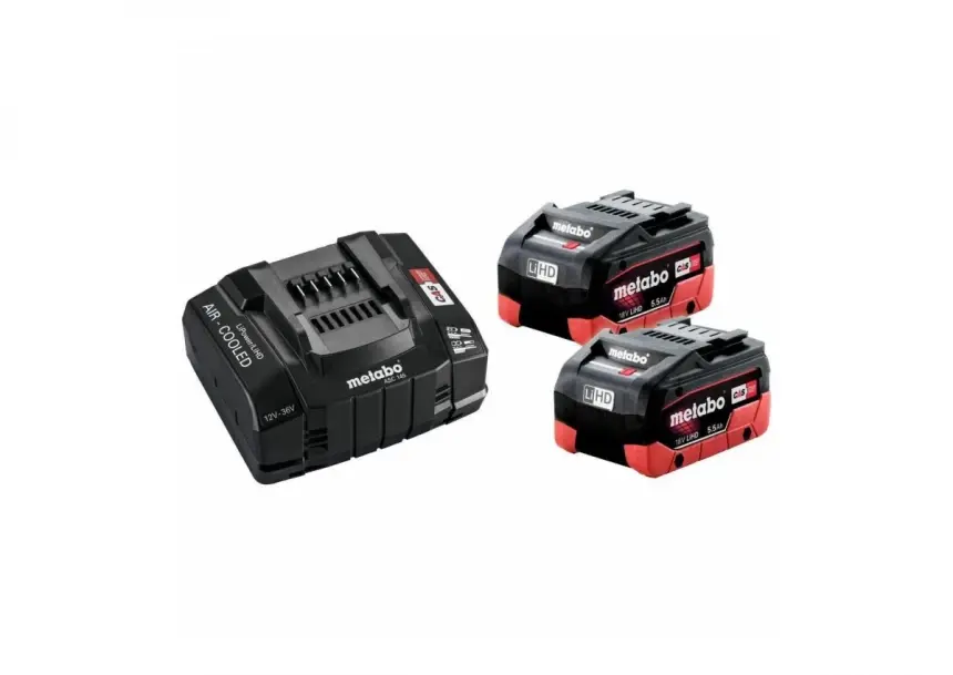 Metabo Basic Set 18V/2x55Ah LiHD+brzi punjac ASC 145 685122000