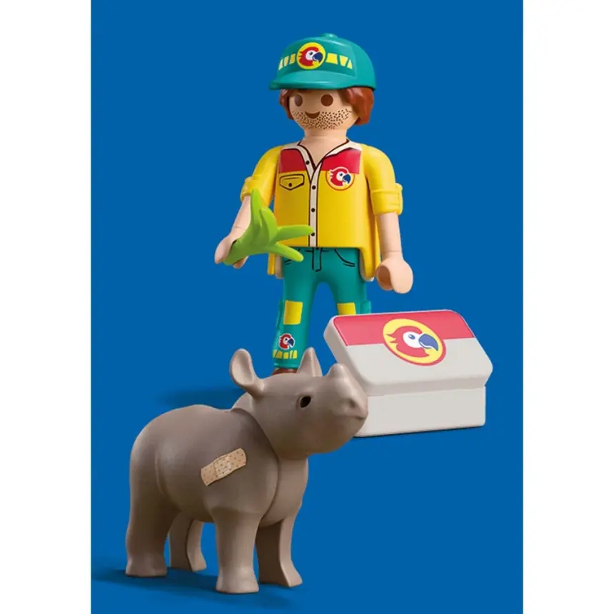 Playmobil Duo pack Rendžer i nosorog