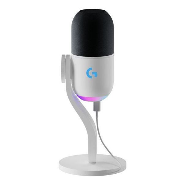 Mikrofon Logitech Yeti GX Dynamic RGB 988-000576 White