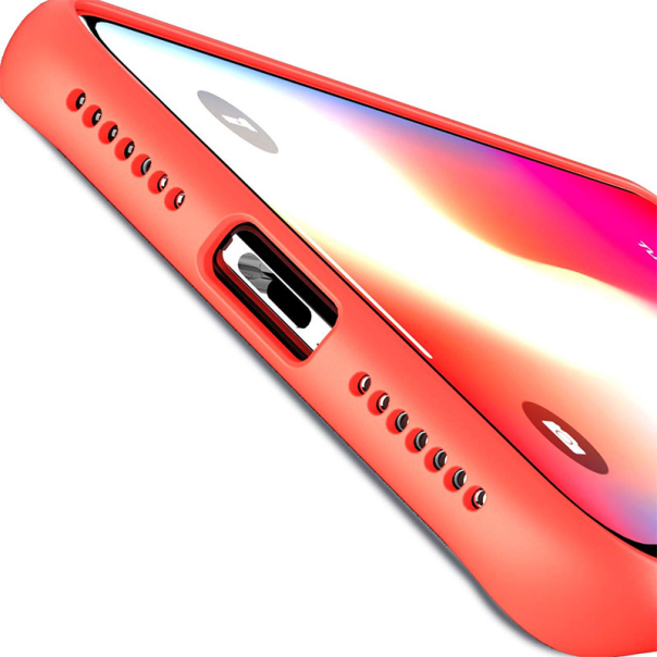 Maska za iPhone XS Max Polychromatic crvena
