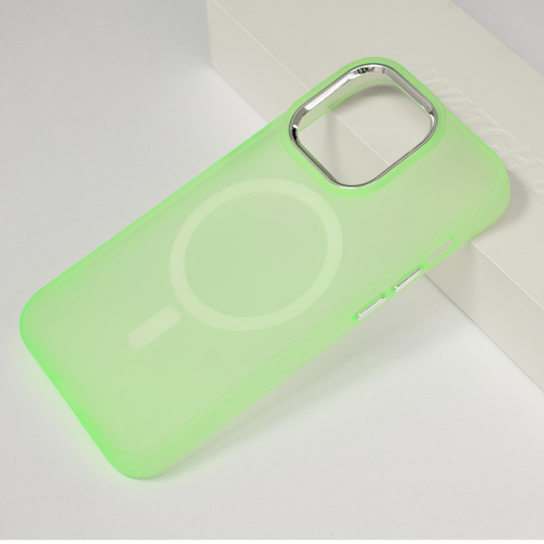 Maska za iPhone 14 Pro Colorful Mag Case zelena