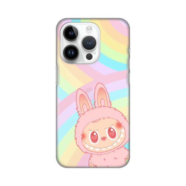 Maska za iPhone 14 Pro 6.1 La Bubu Rainbow Silikonska Print Skin