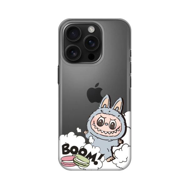 Maska za iPhone 16 Pro 6.3 La Bubu Macaron Silikonska Print Skin
