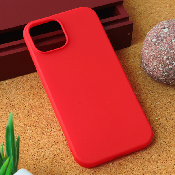 Maska za iPhone 15 6.1 mat Teracell Giulietta crvena