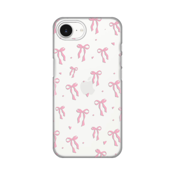 Maska za iPhone 16e 6.1 Cute Bow Silikonska Print Skin