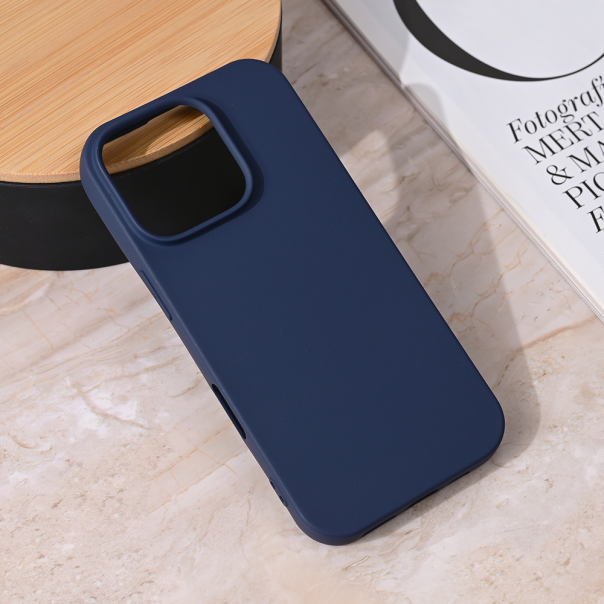 Maska za iPhone 16 Pro 6.3 mat Teracell Giulietta tamno plava