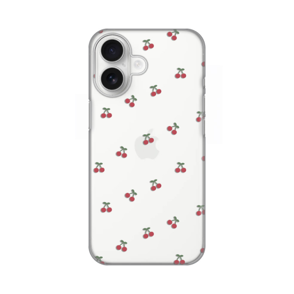 Maska za iPhone 16 6.1 Little Cherry Silikonska Print Skin