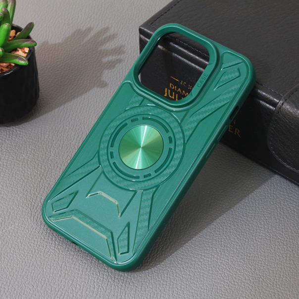 Maska za iPhone 15 Pro 6.1 Combat zelena