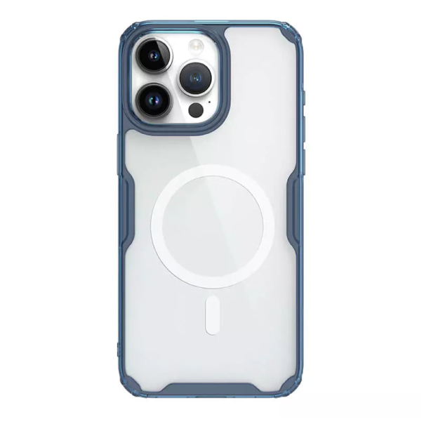Maska za iPhone 15 Pro 6.1 Nillkin Nature Pro Magnetic plava