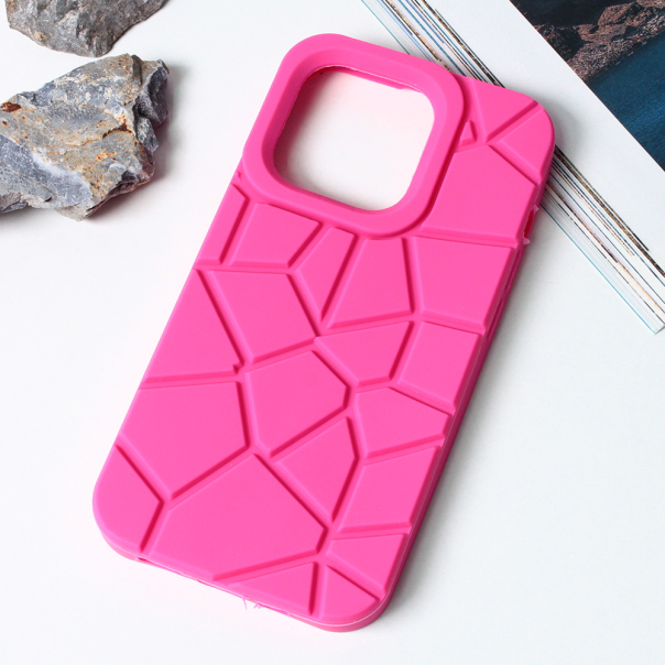 Maska za iPhone 14 Pro 6.1 Color Stone pink
