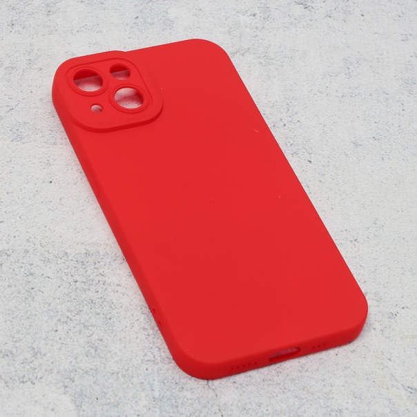 Maska za iPhone 13 6.1 Silikon Pro Camera crvena
