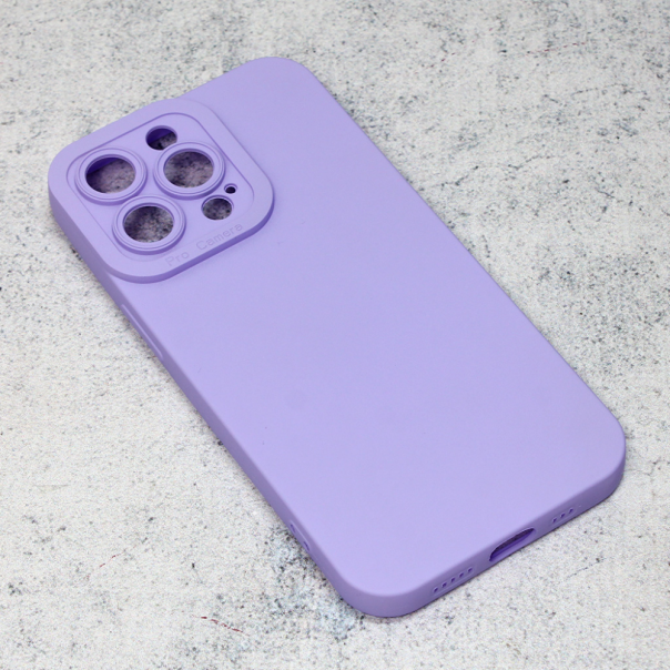 Maska za iPhone 13 Pro 6.1 Silikon Pro Camera ljubičasta