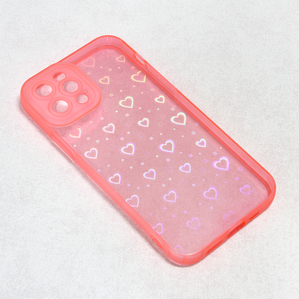 Maska za iPhone 12 Pro 6.1 Heart Color IMD roze