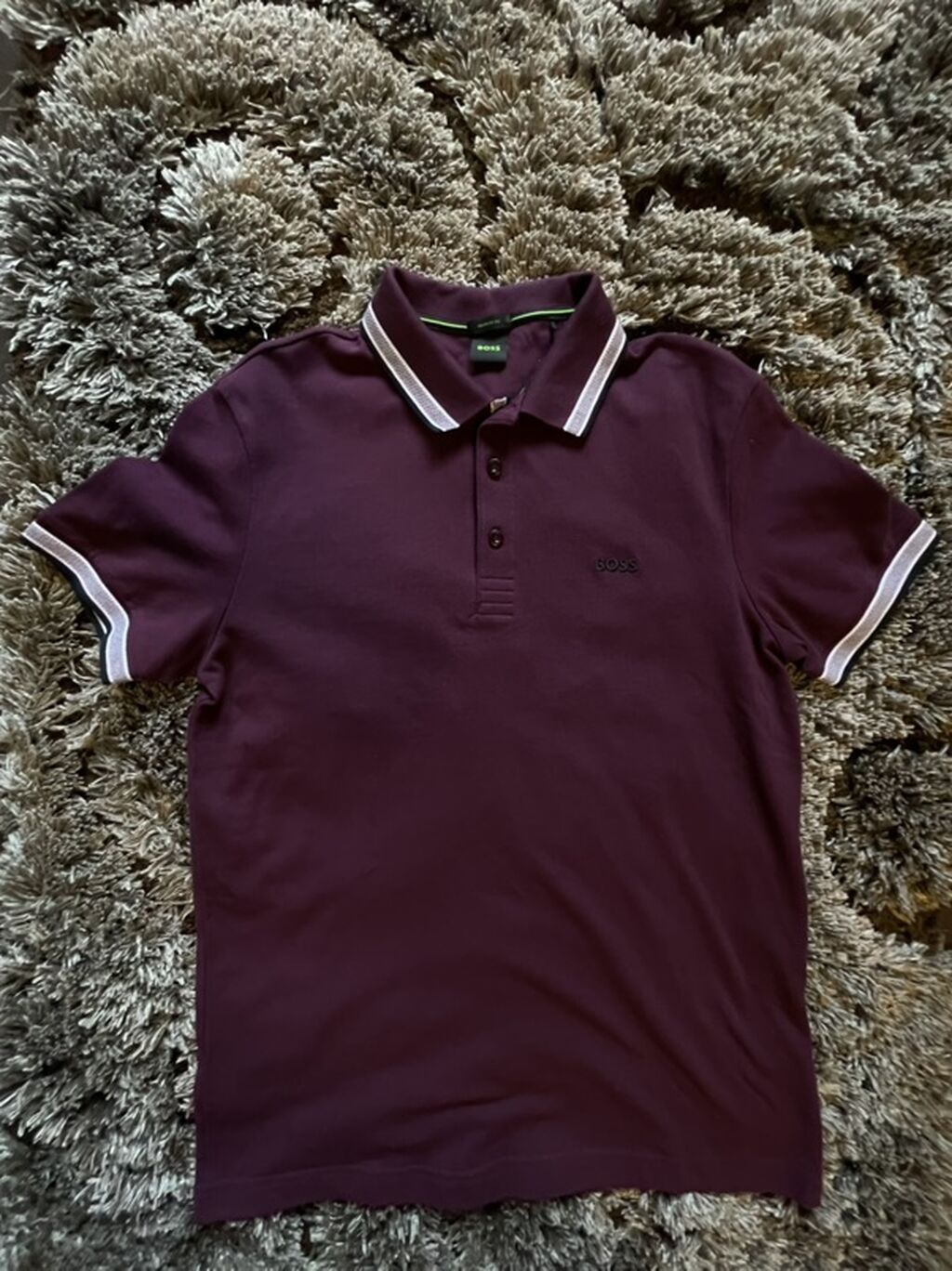 Men's T-shirt Boss, bоја - Bordo