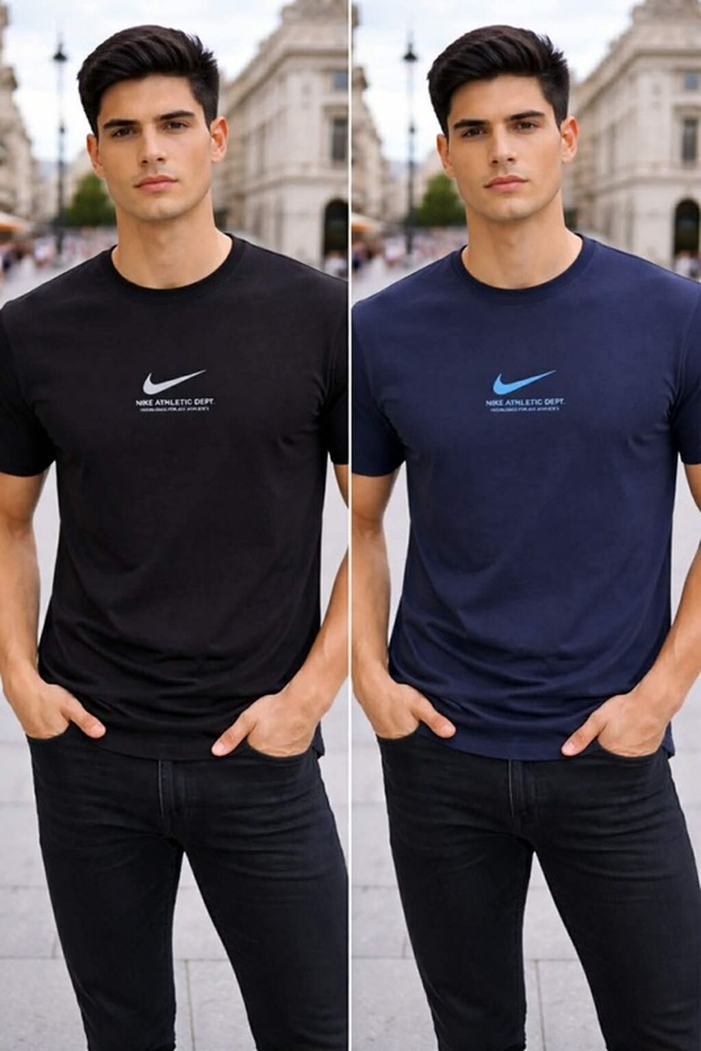 Men's T-shirt Nike, bоја - Šareno