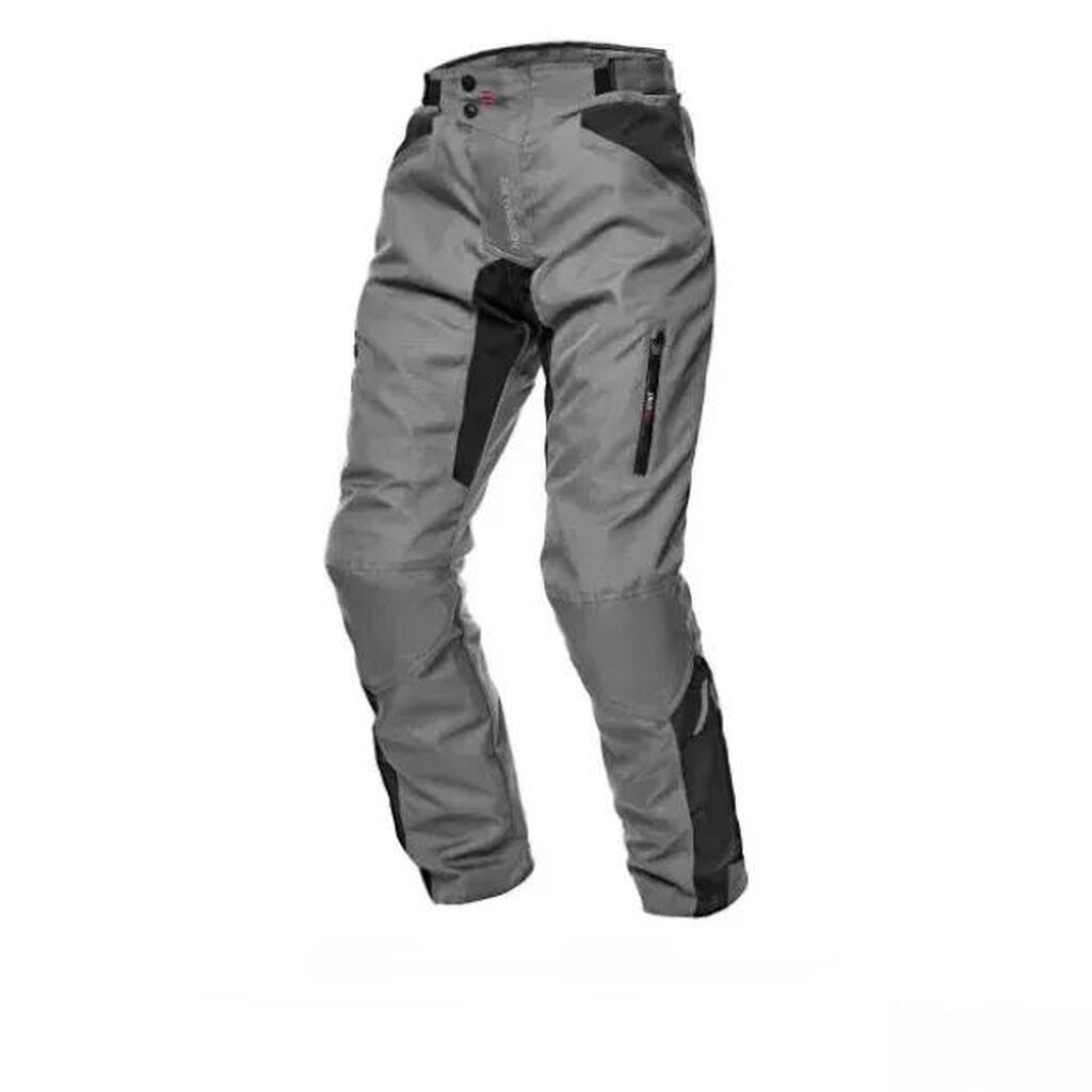 Adrenaline moto pantalone – touring/adventure kroj, sivo-crne -