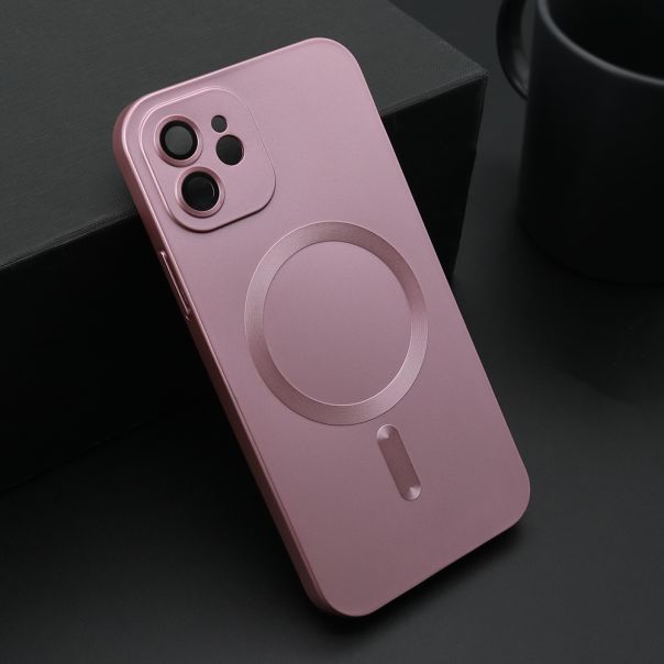 Maska ELEGANT MAGSAFE za iPhone 12, roza