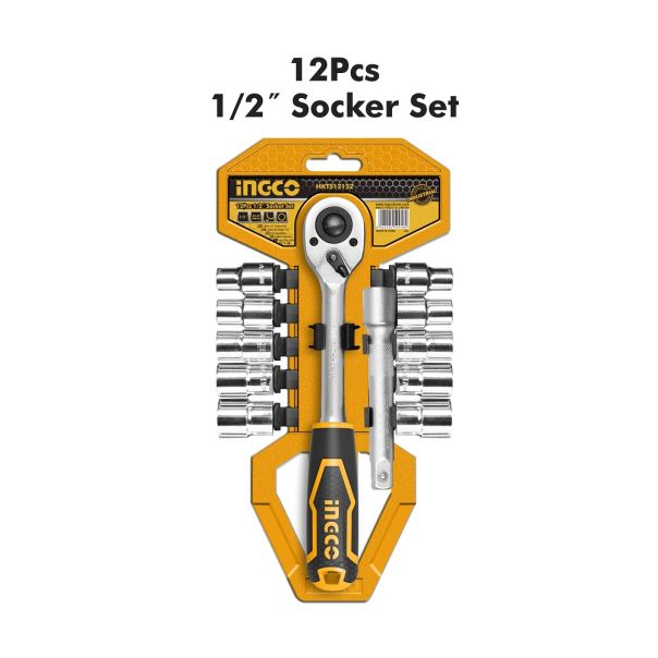 Ingco set nasadnih ključeva 1/2” HKTS12122