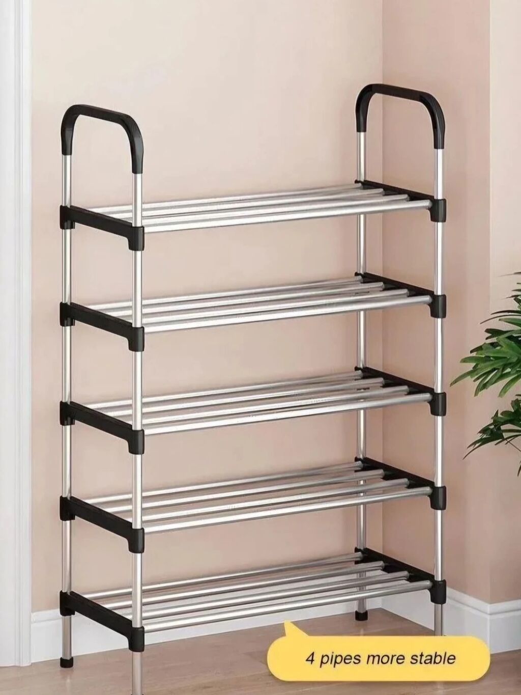 Cipelarnik sa 5 polica Material: Galvanized Steel + PP Size: 99cm